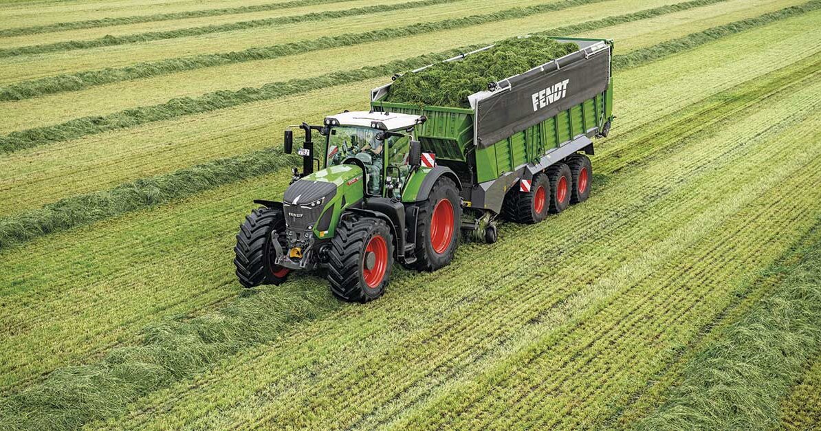 Test Loader wagon AGCO Fendt Tigo 90 XR D