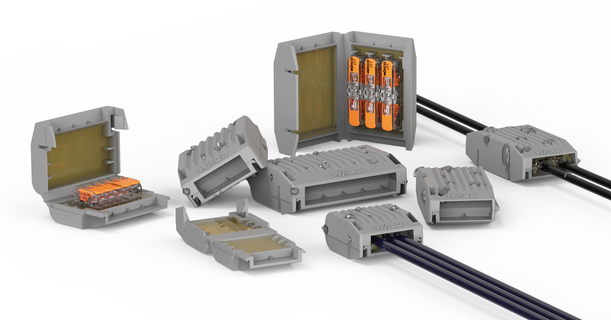 Test WAGO GmbH & Co. KG Gelbox für Verbindungsklemmen