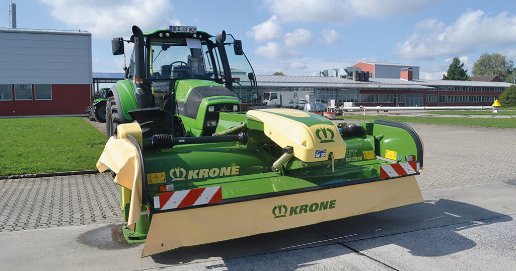 Test Maschinenfabrik Bernard Krone GmbH: Vorbau-Kamera-Monitor-System ...