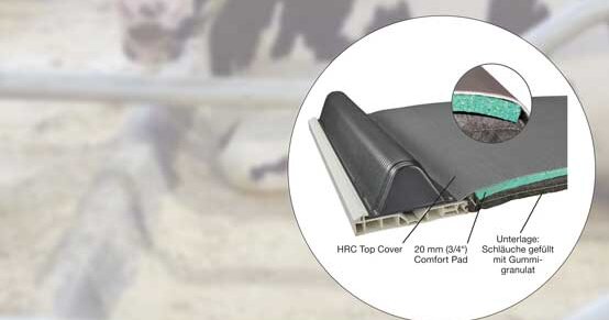 Test Promat Inc. Cow Mattress Pasture Mat with 20 mm Comfortpad and HRC ...