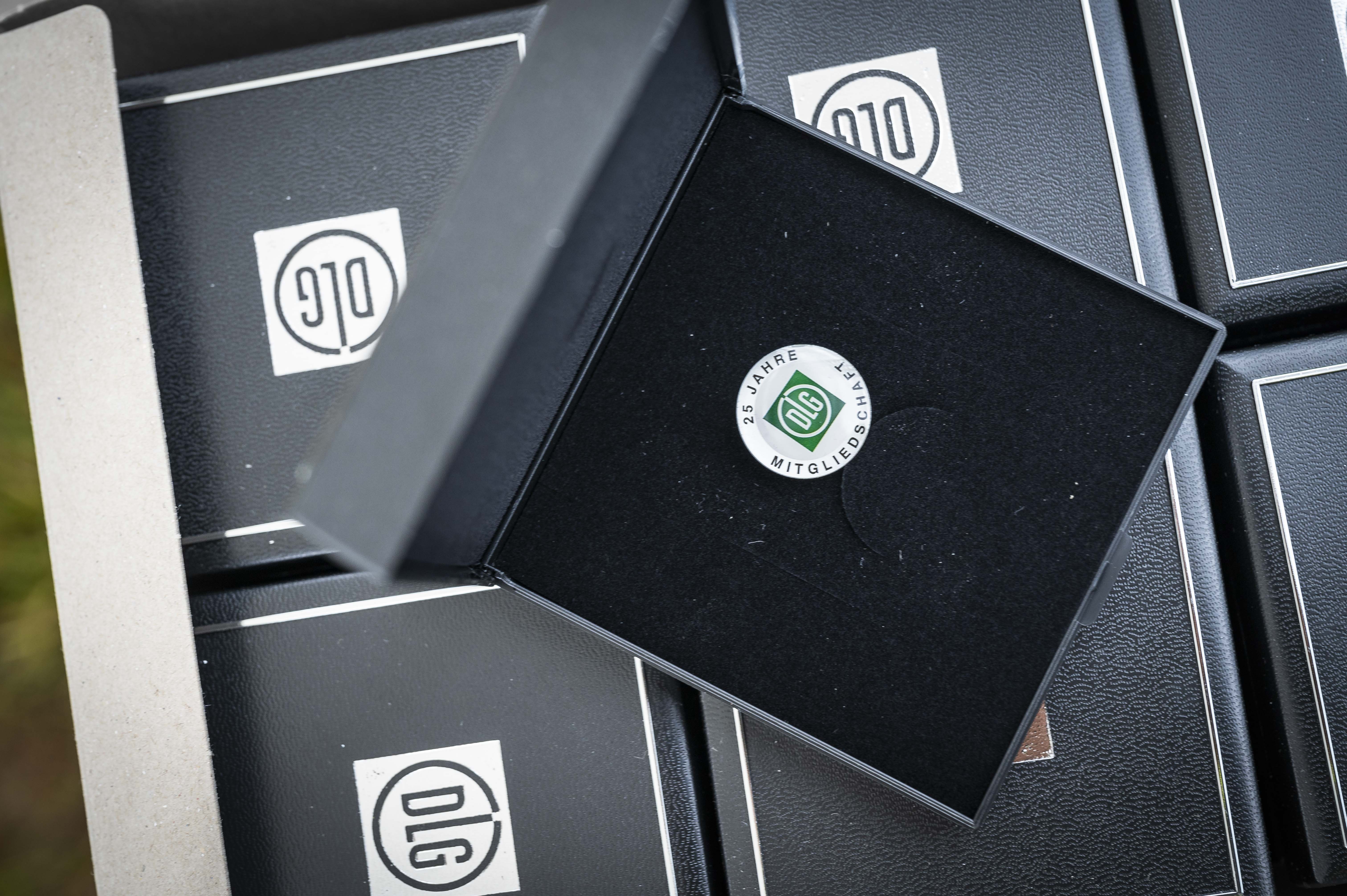 Ehrungen für 25 Jahre DLG Mitgliedschaft (DLG-Feldtage 2024)